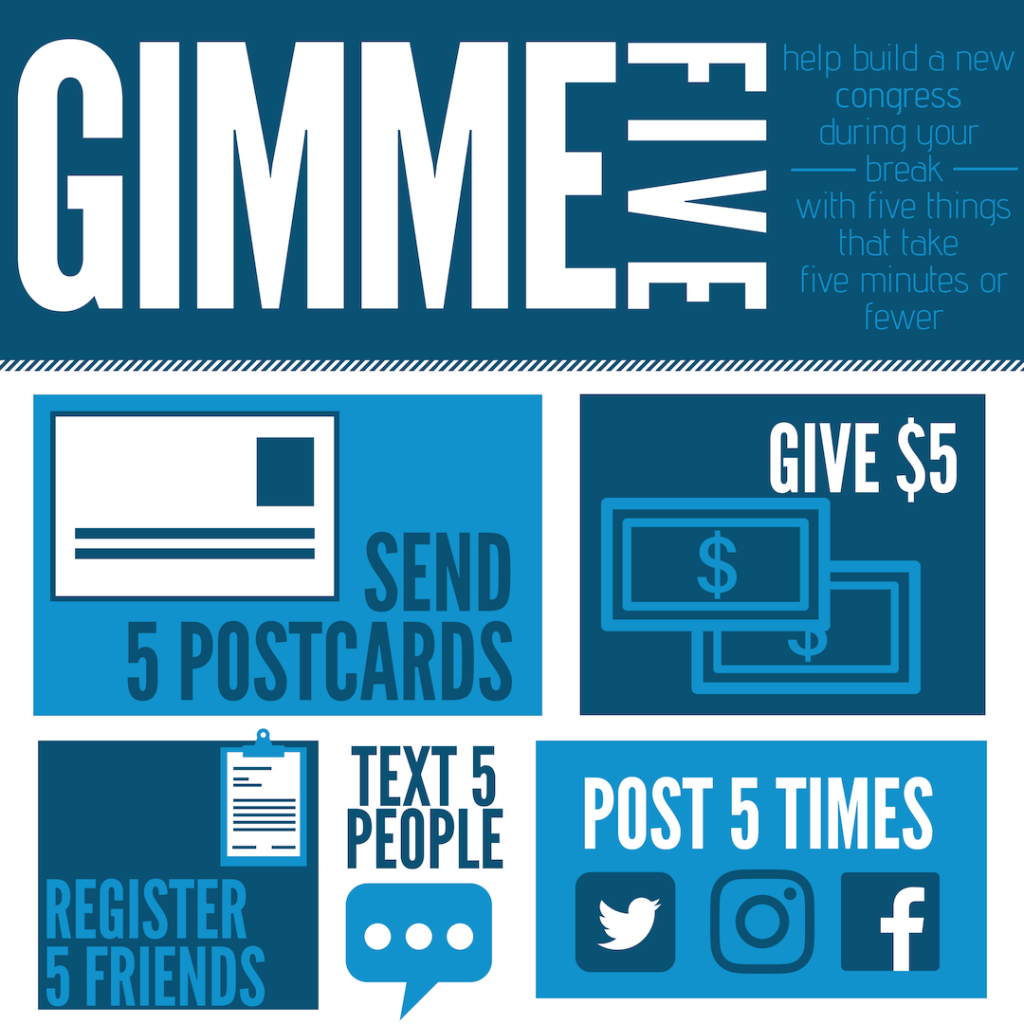 Gimme 5 - Five minutes can make all the difference!